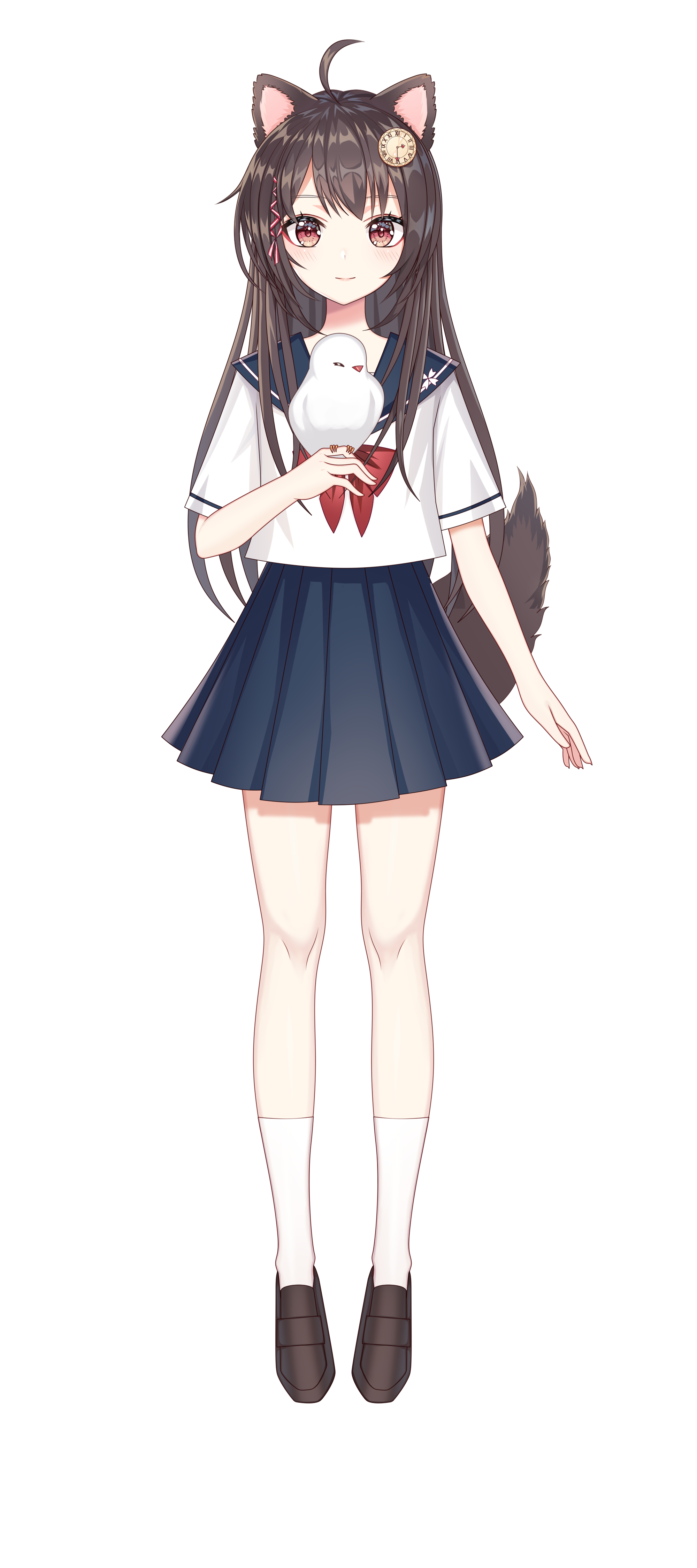 文件:黑发jk.png - 萌娘百科 万物皆可萌的百科全书