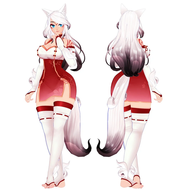 File:Silvervale Okami model ref.webp - 萌娘百科_万物皆可萌的百科全书